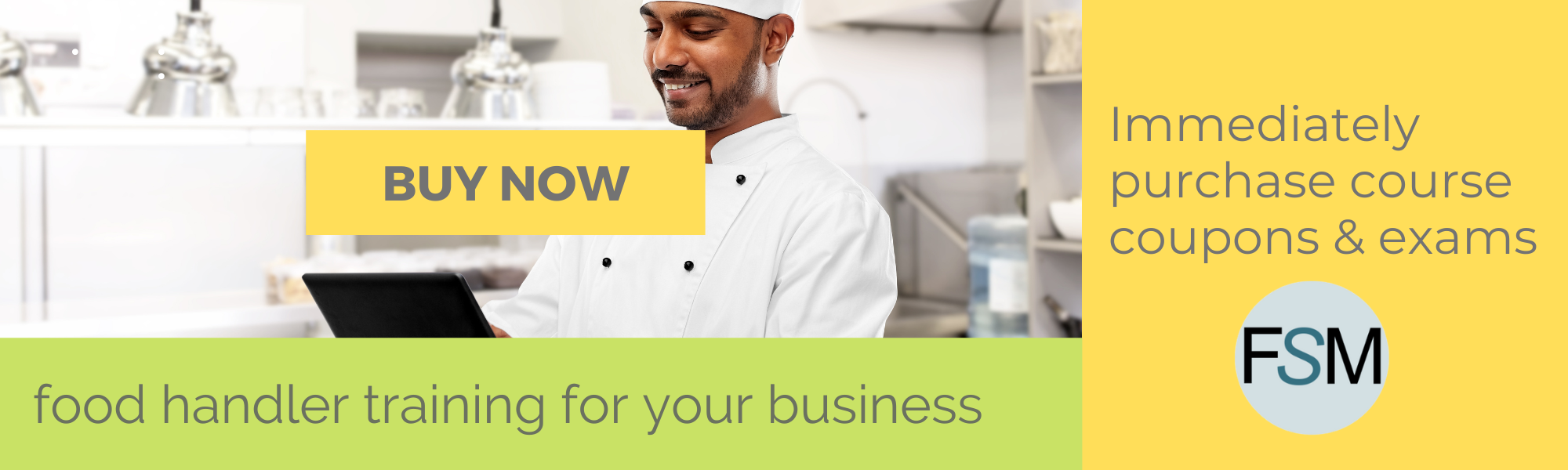 Online food handler certification courses for businesses